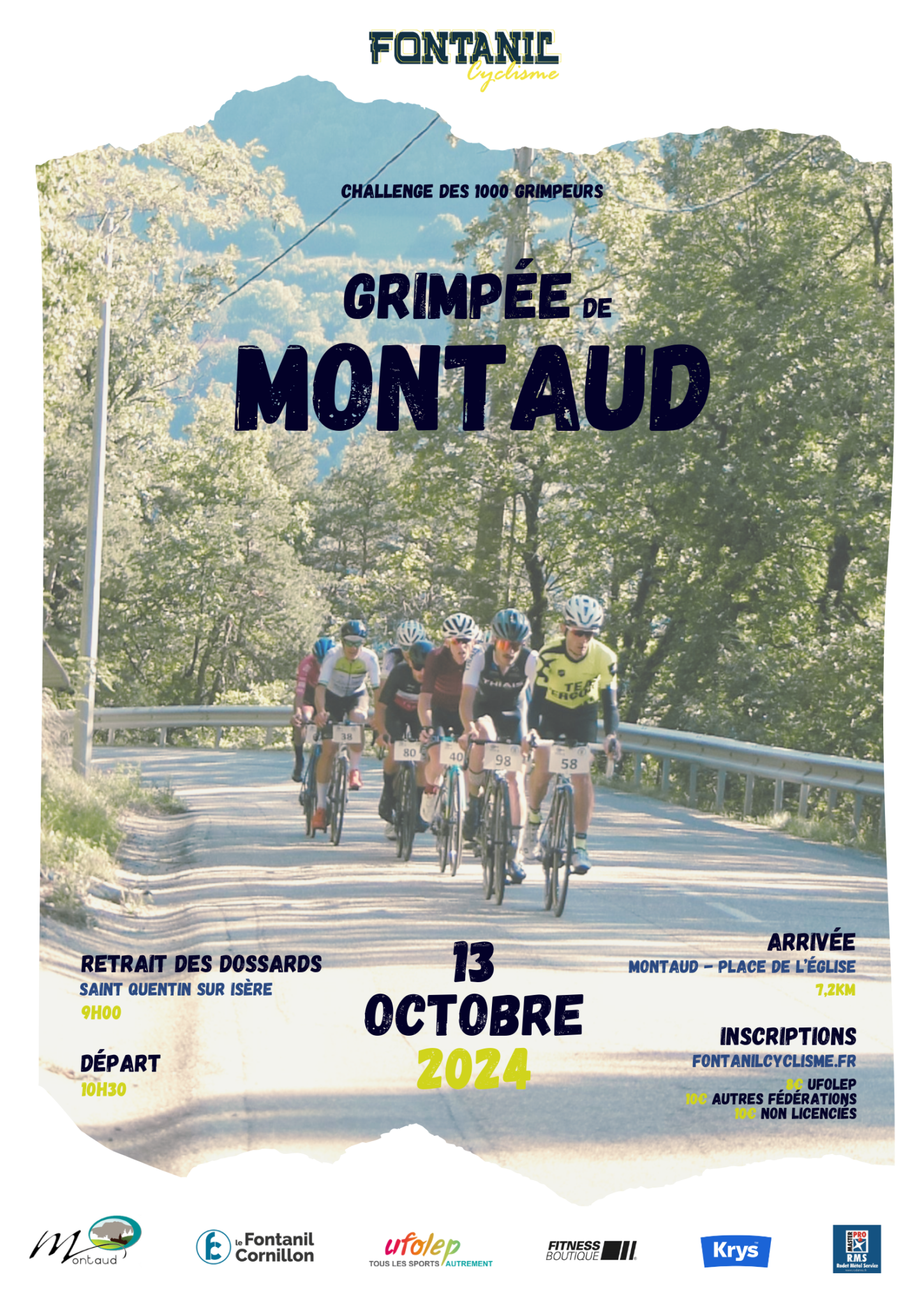 Fontanil Cyclisme | Home Grimpée de Montaud 2024